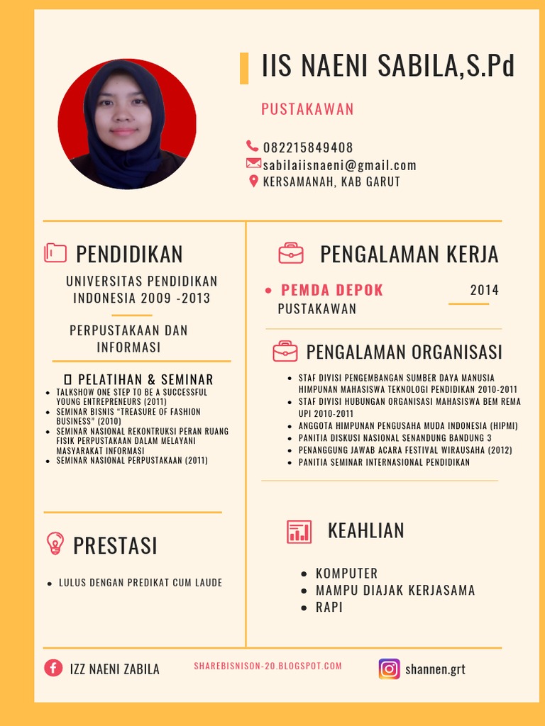 CV Iis Utk SMK 2 Garut | PDF