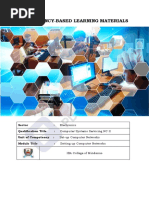 CBLM Computer Systems Servicing NC II | PDF | Unix | Operating System