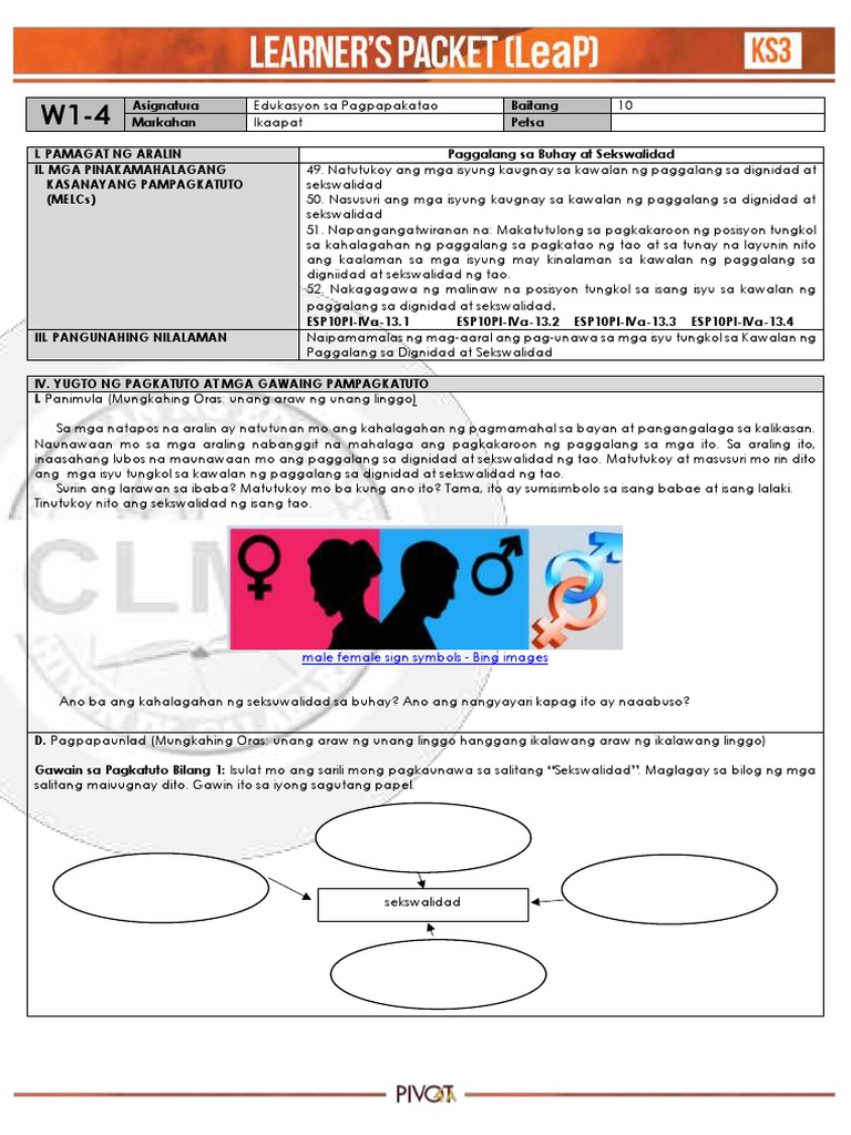 Q4 ESP 10 Week 1 4 | PDF