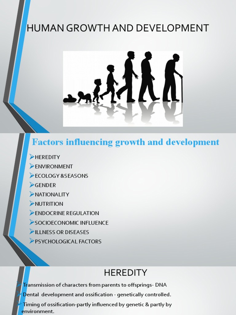 Human Growth and Development Powerpoint | PDF | Human Nutrition ...