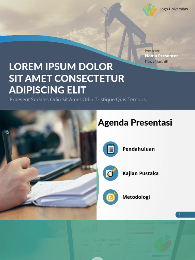 Template PPT Proposal Skripsi - Free - PS | PDF | Business
