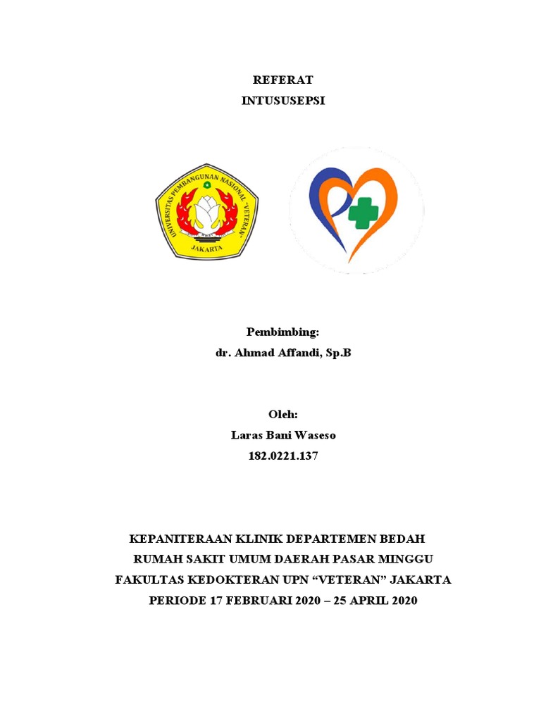 Intususepsi: Diagnosis dan Penanganan Anak | PDF