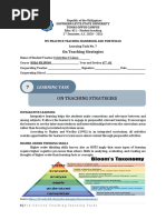 Learning Task 12 | PDF | Learning | Teachers