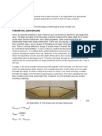 Broad Crested Weir Flow Analysis | PDF