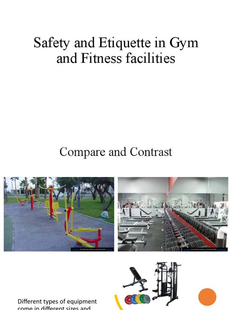 Safety and Etiquette in Gym and Fitness Facilities | PDF | Hobbies ...