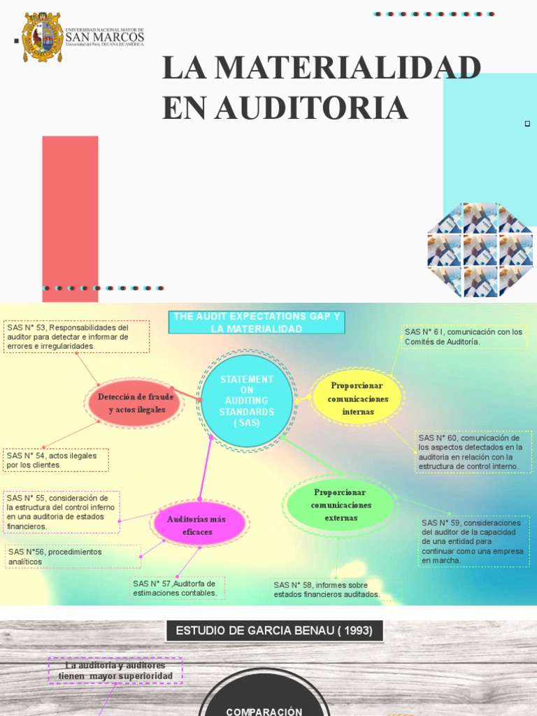 Materialidad en Auditoría: Conceptos Clave | PDF | Auditoría | Contralor