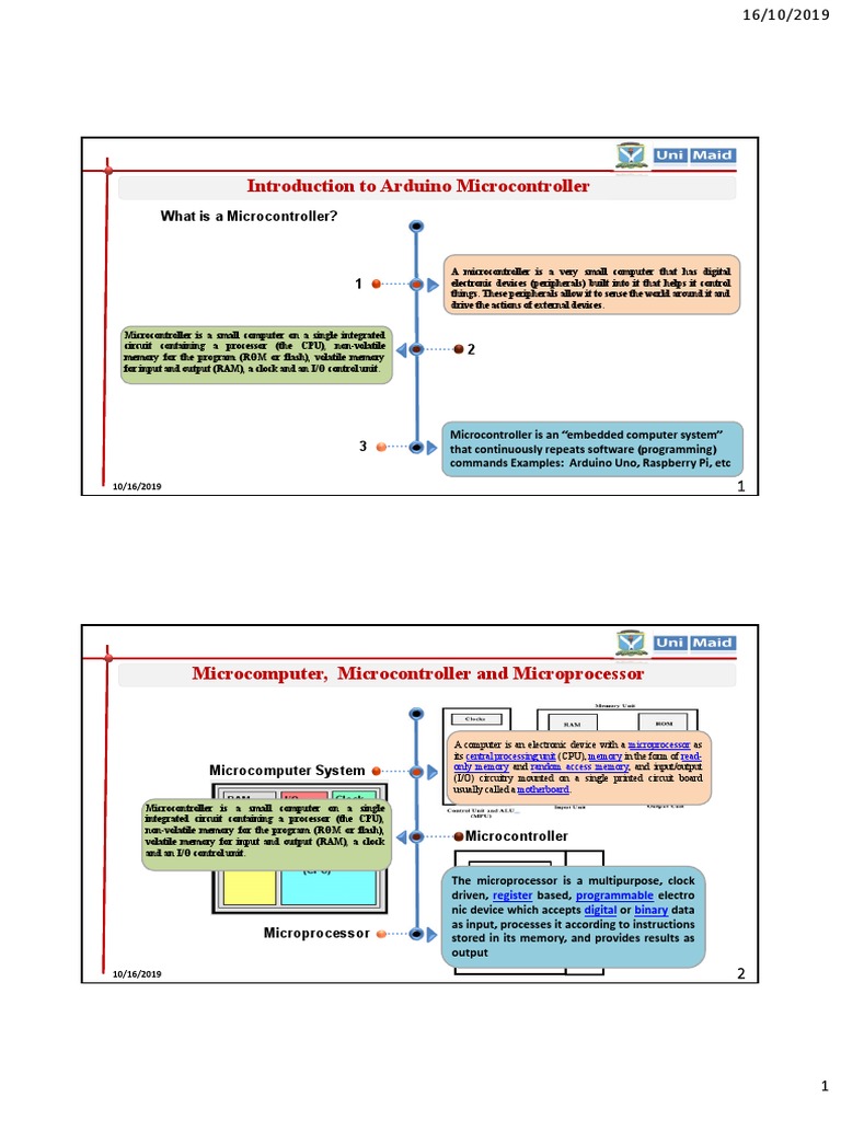 Introduction To Arduino Microcontroller What Is A Microcontroller 1877
