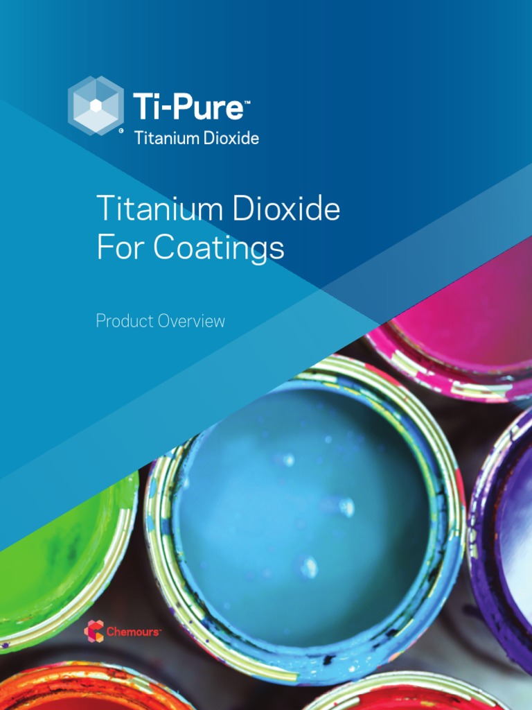 Titanium Dioxide For Coatings | PDF | Titanium Dioxide | Paint