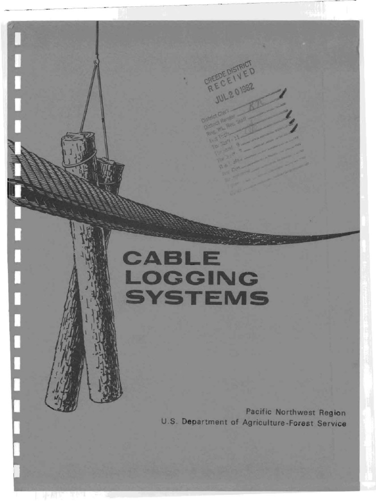 Handbook Cable Logging Systems | PDF | Logging | Nature