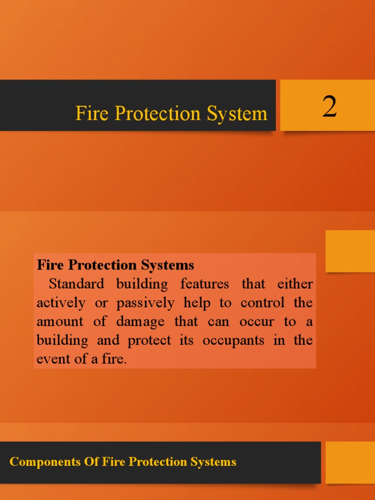 Fire Protection System | PDF | Fire Sprinkler System | Fires