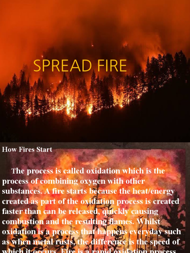 Spread Fire | PDF | Fires | Combustion