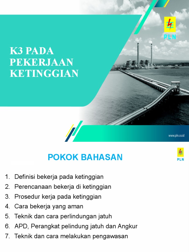 Prosedur K3 Bekerja di Ketinggian | PDF | Teknologi & Rekayasa