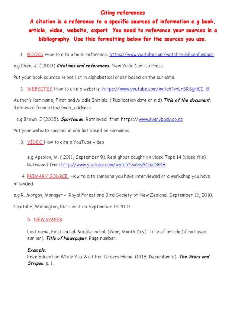 How To Cite A Reference For Exhibition | PDF | Citation | Written ...