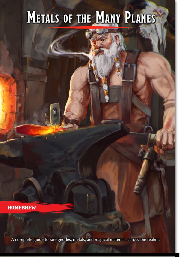 Fantasy Metals Compendium - GM Binder | PDF