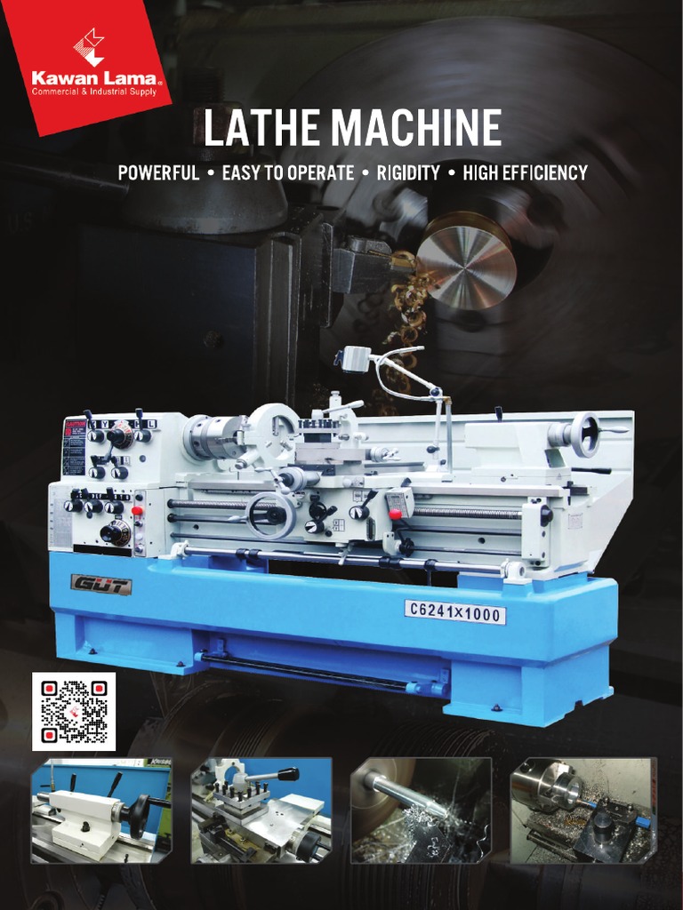 B Lathe Machine | PDF | Crafts | Machining