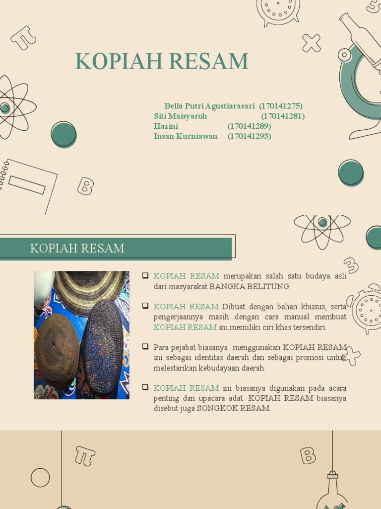 Kopiah Resam: Warisan Budaya Bangka | PDF | Agama & Spiritualitas