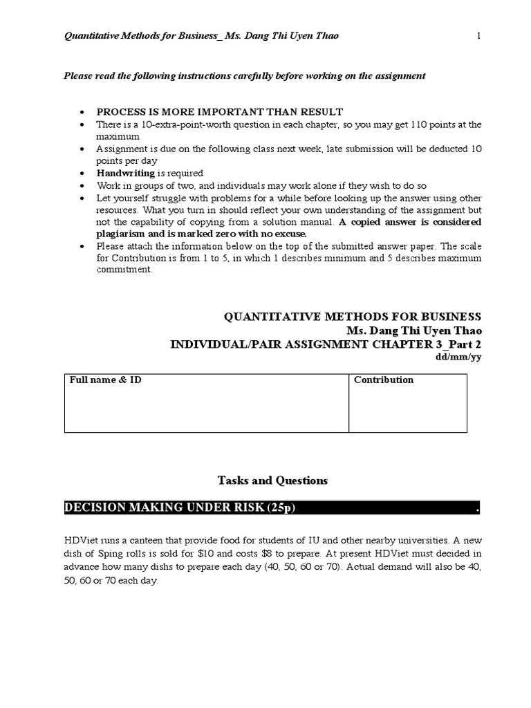 4.-Chap-3 Assignment DTUT Part2 | PDF | Marketing Research | Marketing