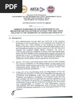 JMC2019-001 - Implementing Rules and Regulations of RA 11032 | PDF