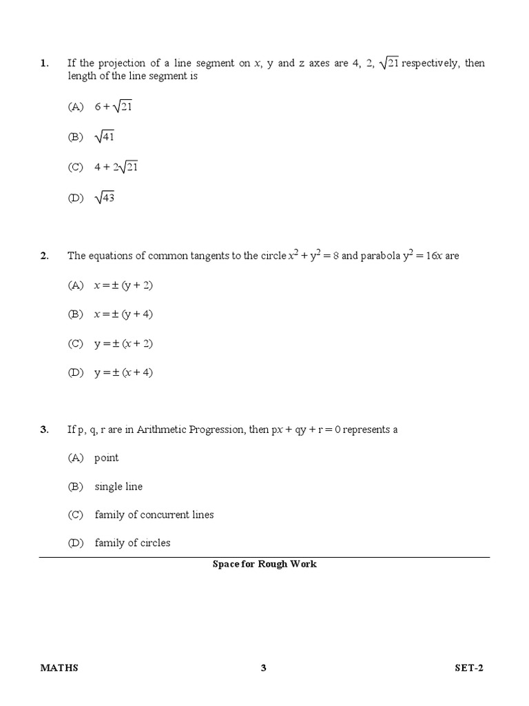 Space For Rough Work | PDF | Sine | Triangle