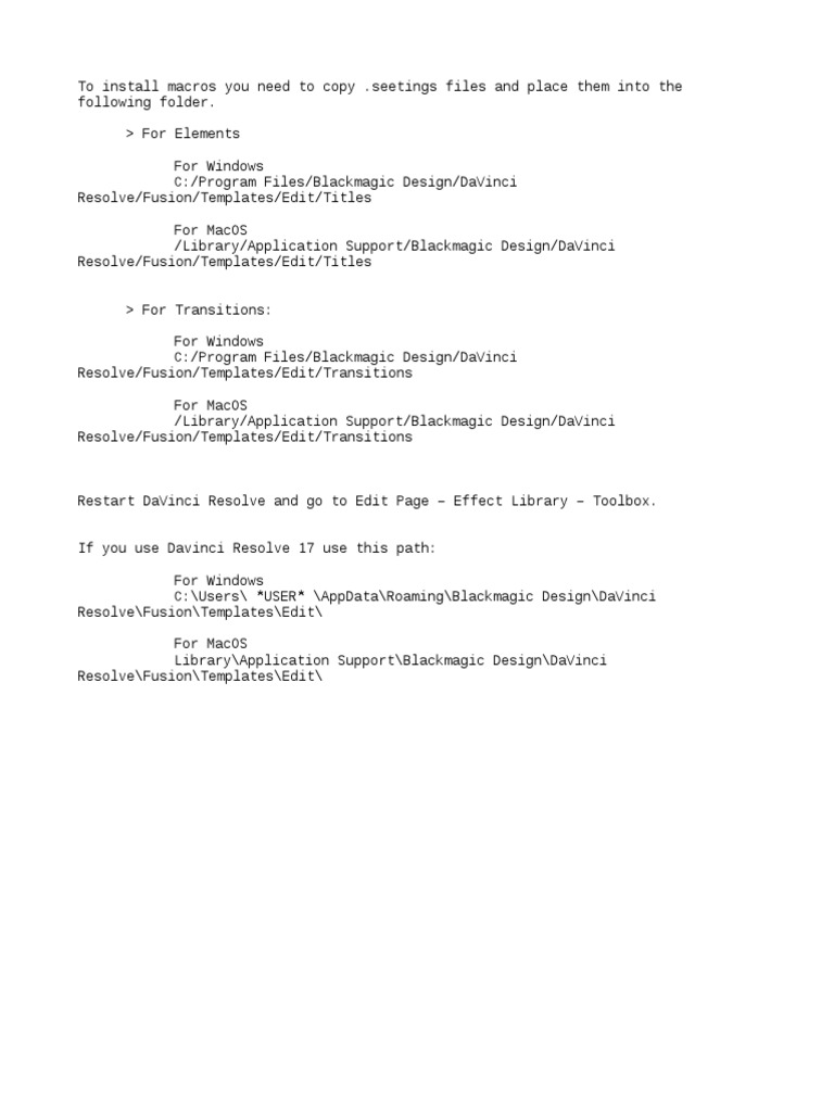 How To Install Macros | PDF