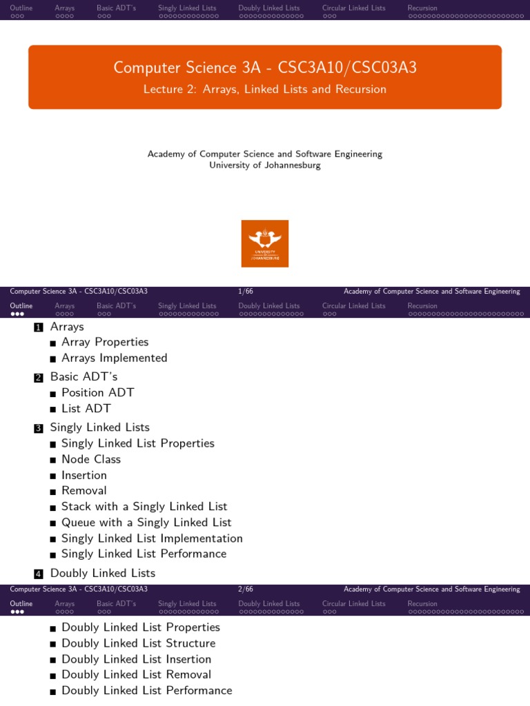 Recusion Arrays Linkedlists Java Pdf Recursion Queue Abstract Data Type