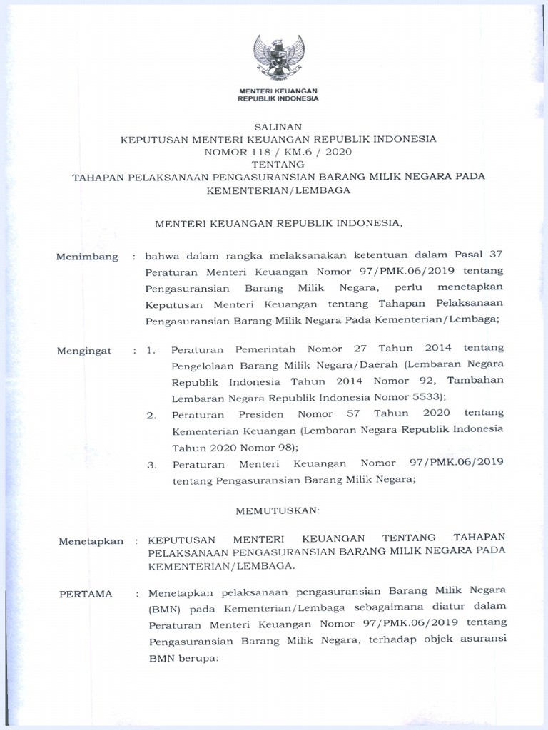 KMK-118 KM 6 2020 | PDF