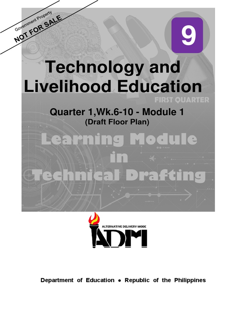 Technical Drafting 9 Module 1 | PDF | Room | International System Of Units