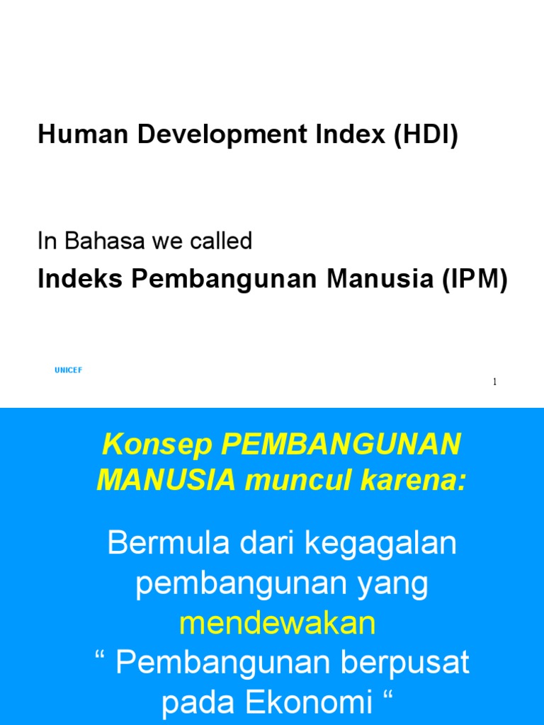 Human Development Index | PDF