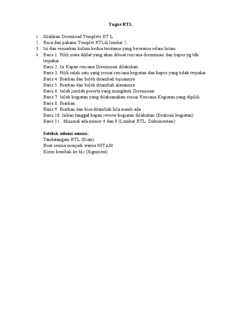 Tugas RTL | PDF | Seni | Komputer