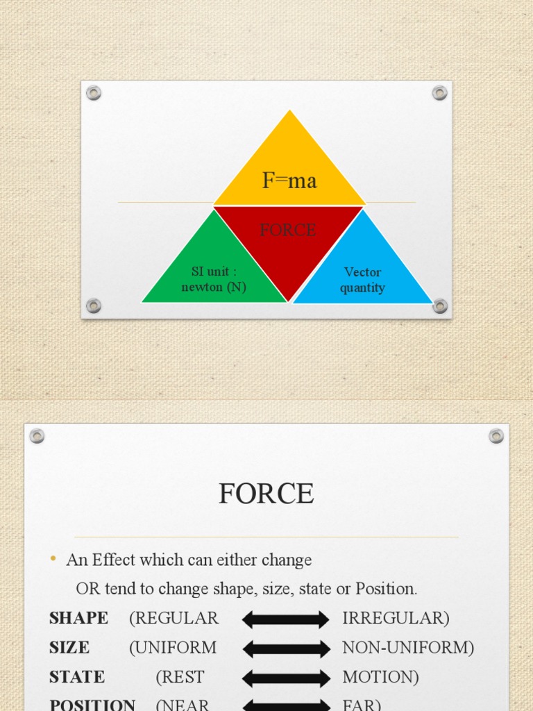 Force 8 | PDF | Force | Quantity