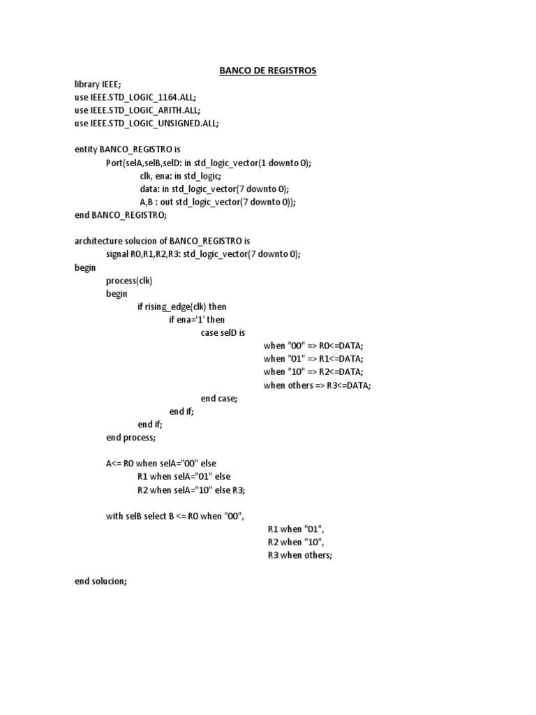 VHDL Components for Engineers | PDF | Computer Science | Electrical ...
