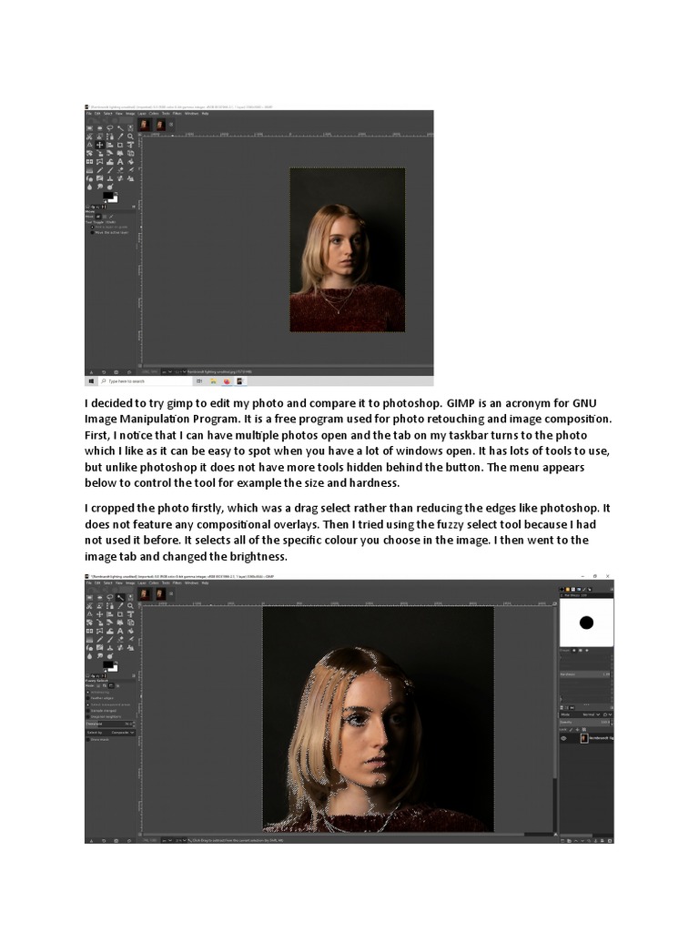 Gimp Edit | PDF | Career & Growth | Business