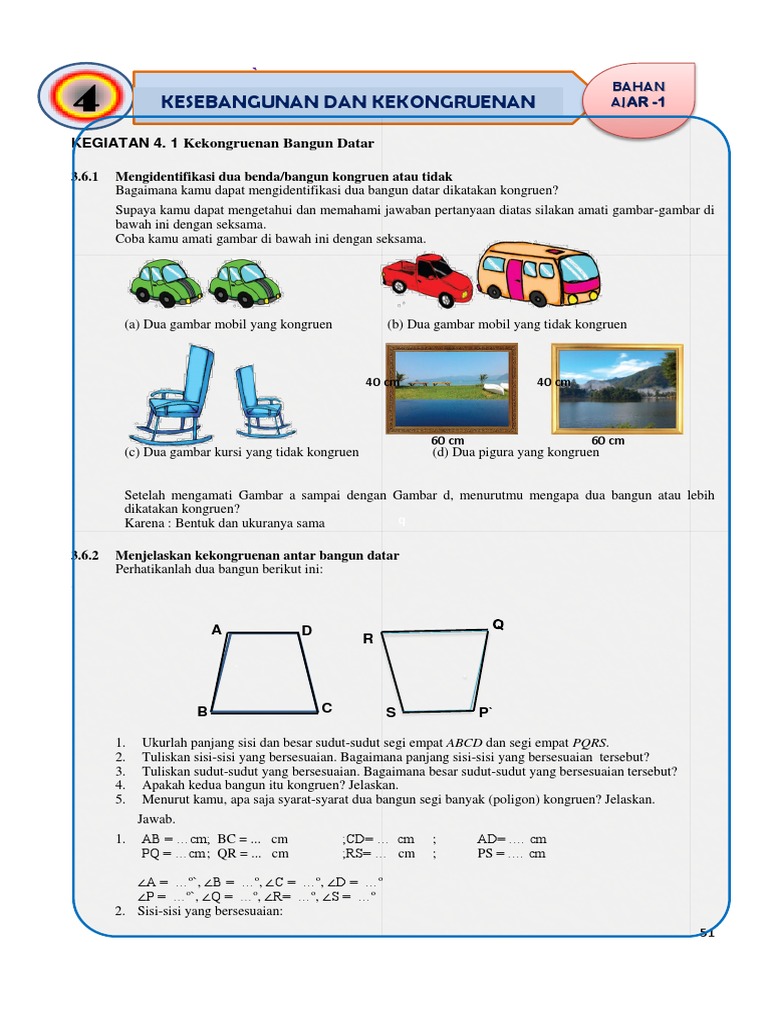 Pertemuan Ke 1 Kesebangunan | PDF