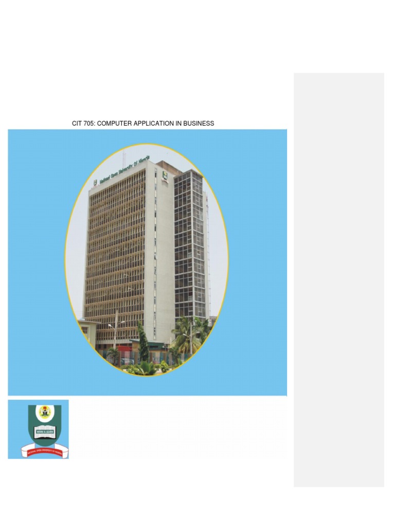 Computer Application in Business | PDF | Computer Data Storage ...