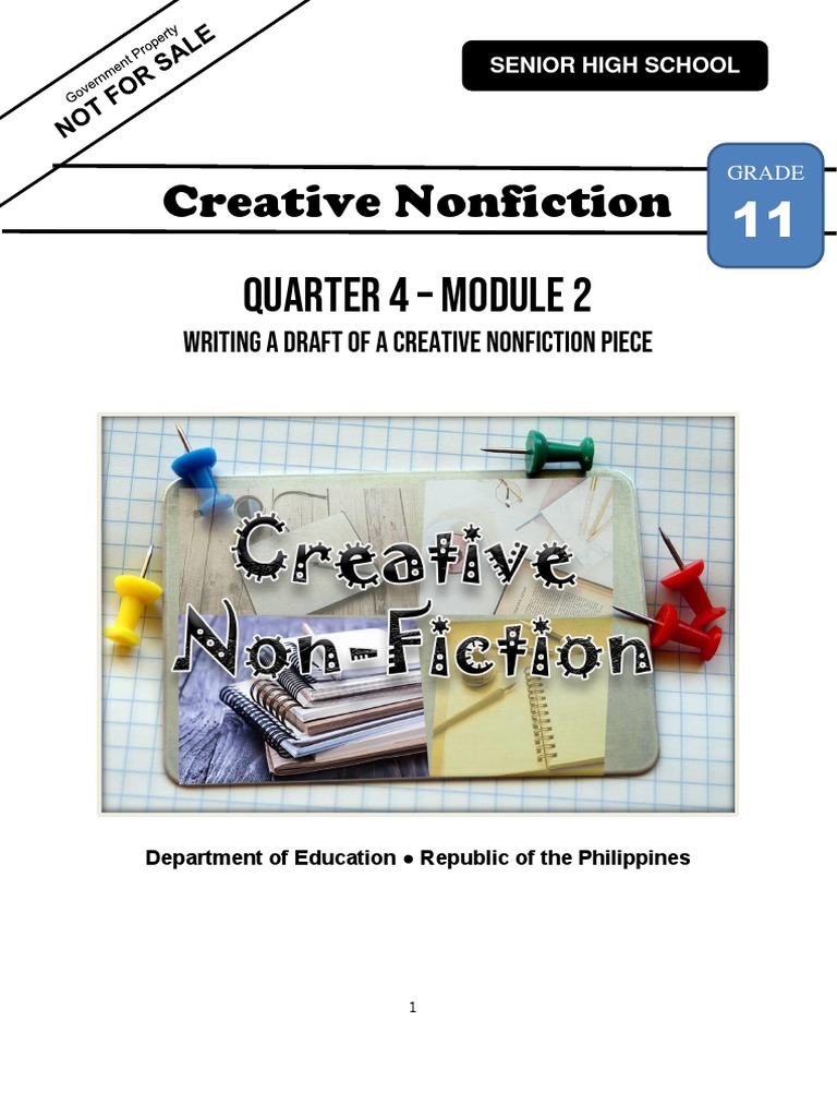 Creative Nonfiction Quarter 4 Module 2 | PDF | Creative Nonfiction ...