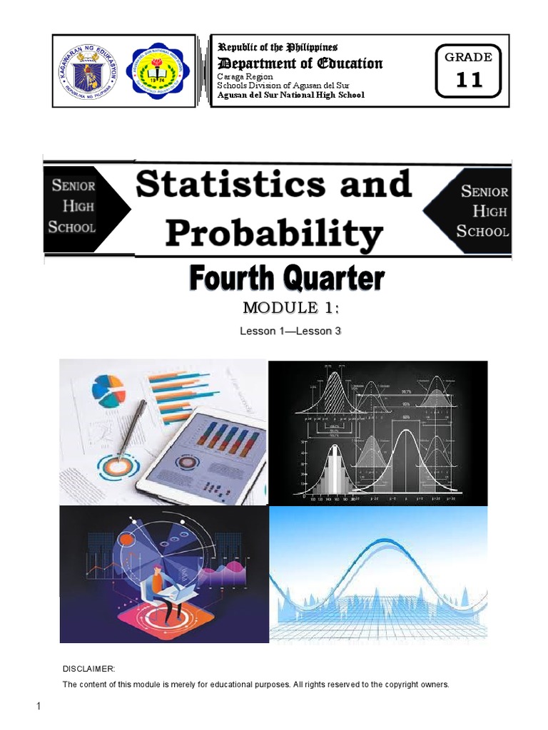 Stat and Prob Q4 M1 Digitized 1 | PDF | Probability Distribution | Normal Distribution