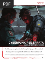 Cyberpunk Red Fillable Character Sheet | PDF | Weaponry | Leisure
