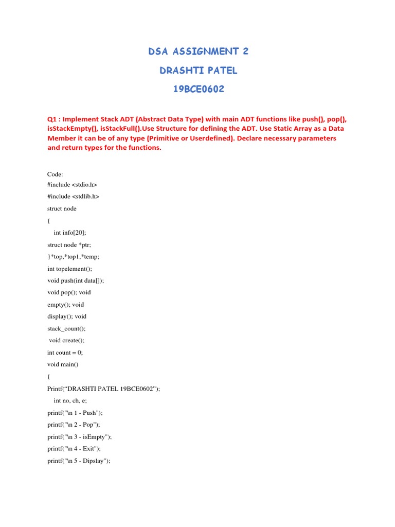 Dsada 2 | PDF | Theoretical Computer Science | Algorithms And Data Structures