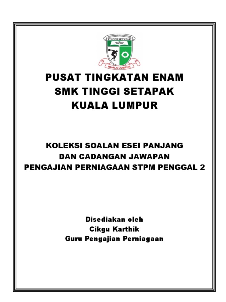 Koleksi Esei PP Sem2 | PDF