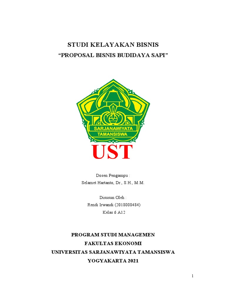 Proposal Usaha SKB (UAS) | PDF