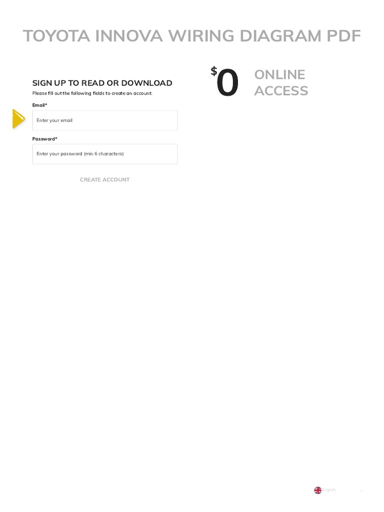 Toyota Innova Wiring Diagram PDF | PDF