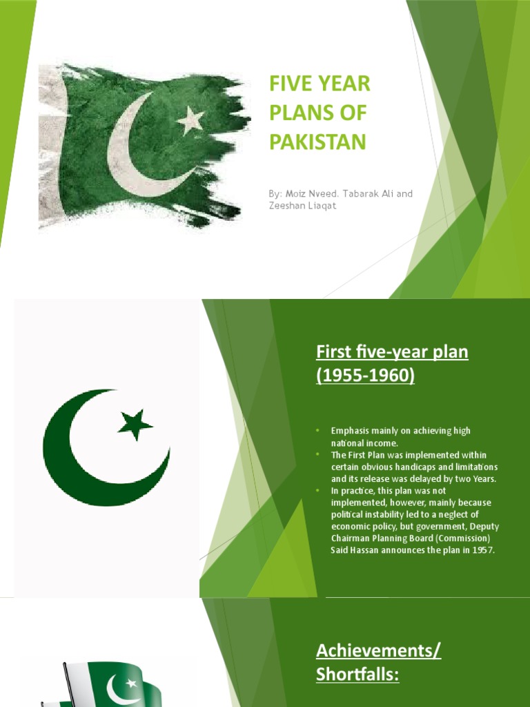 Overview of Pakistan's Five-Year Plans | PDF | Economic Growth | Economies