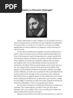 Los Mensú Por: Horacio Quiroga | PDF | Cuentos | Narración