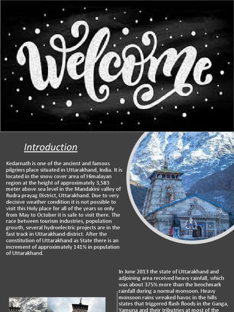 Kedarnath Disaster | PDF | Himalayas | Flood