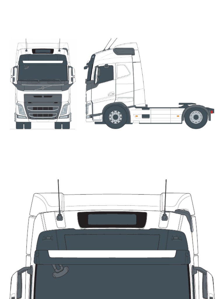 Blueprint Volvo FH | PDF