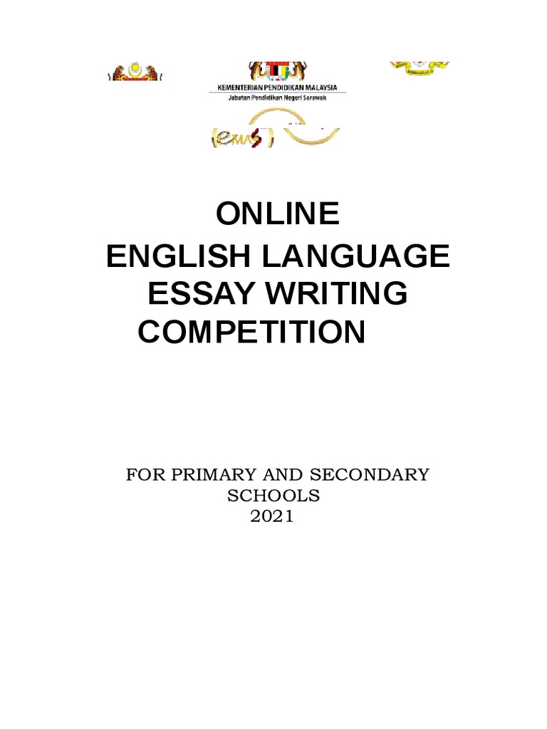 Online English Language Essay Writing Competition - 2021 | PDF | Essays ...