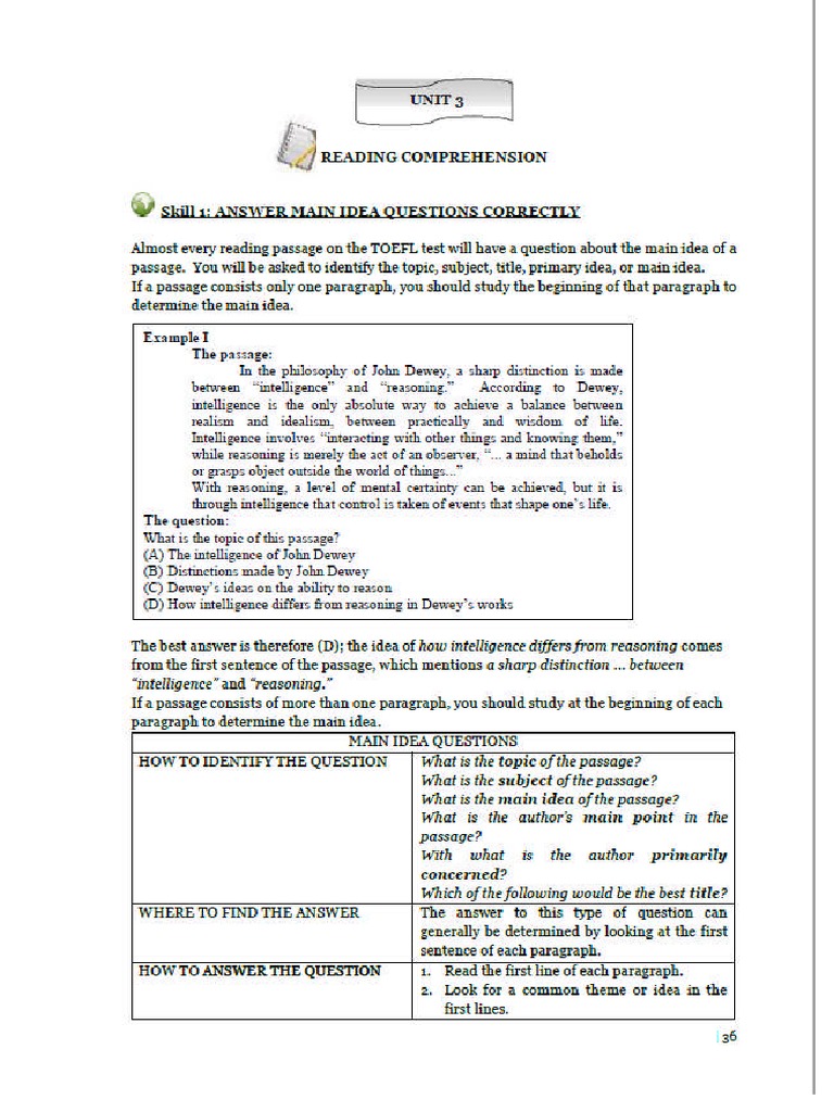 7th Meeting - Reading Comprehension | PDF