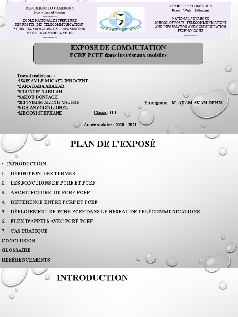 PCRF-PCEF dans les réseaux mobiles | PDF | Rayon (géométrie) | Qualité ...