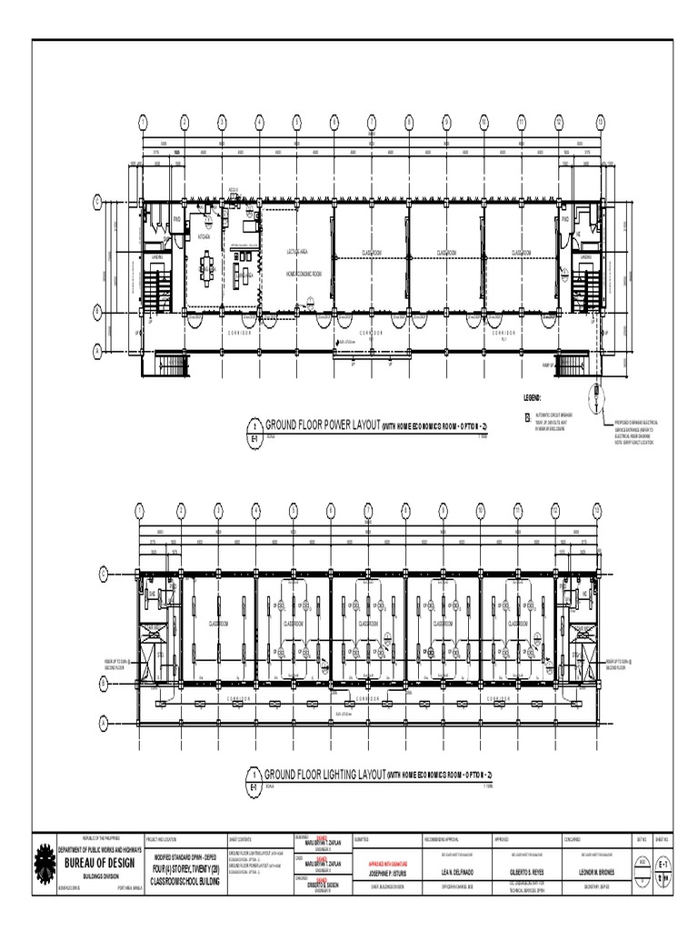 Ground Floor Power Layout: Bureau of Design | PDF | Queensland Heritage ...