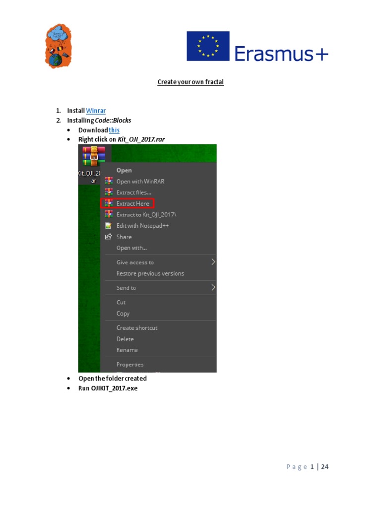 Create Your Own Fractal | PDF | Color | Computing